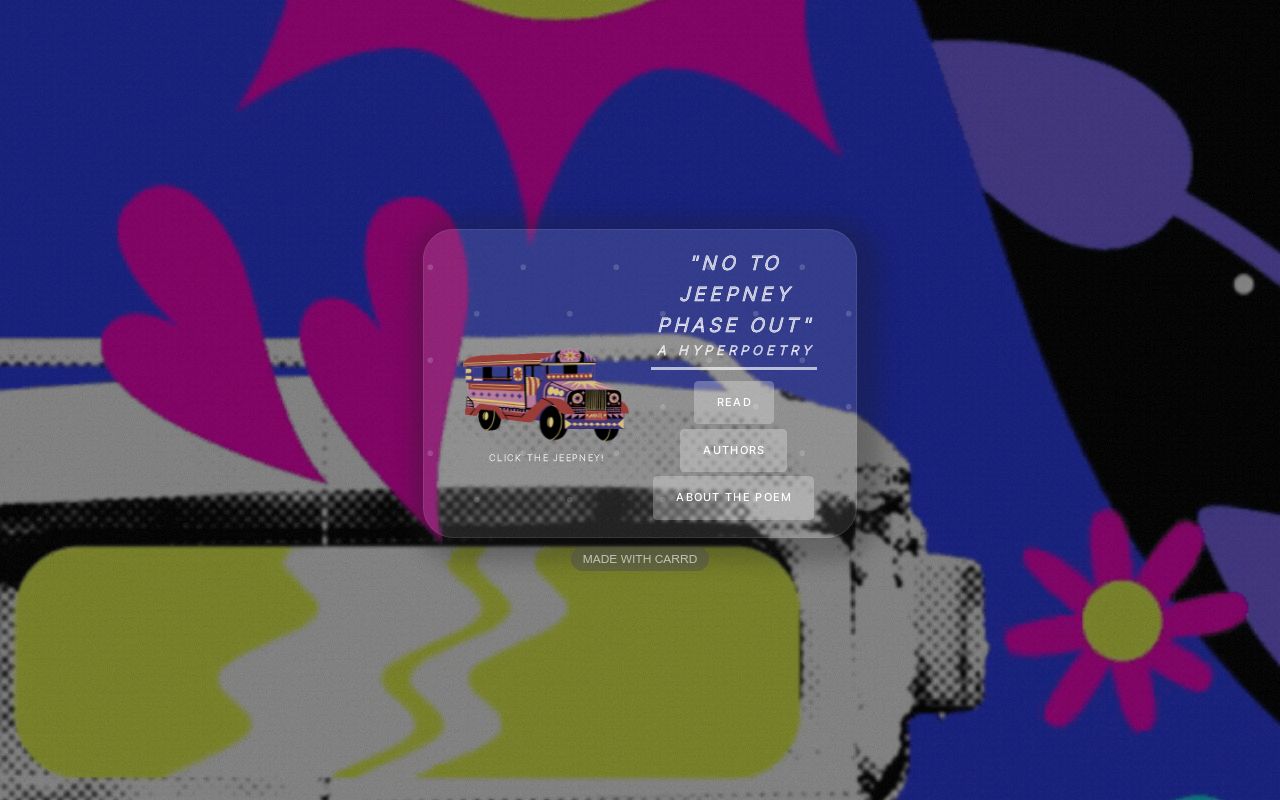 No To Jeepney Phase Out